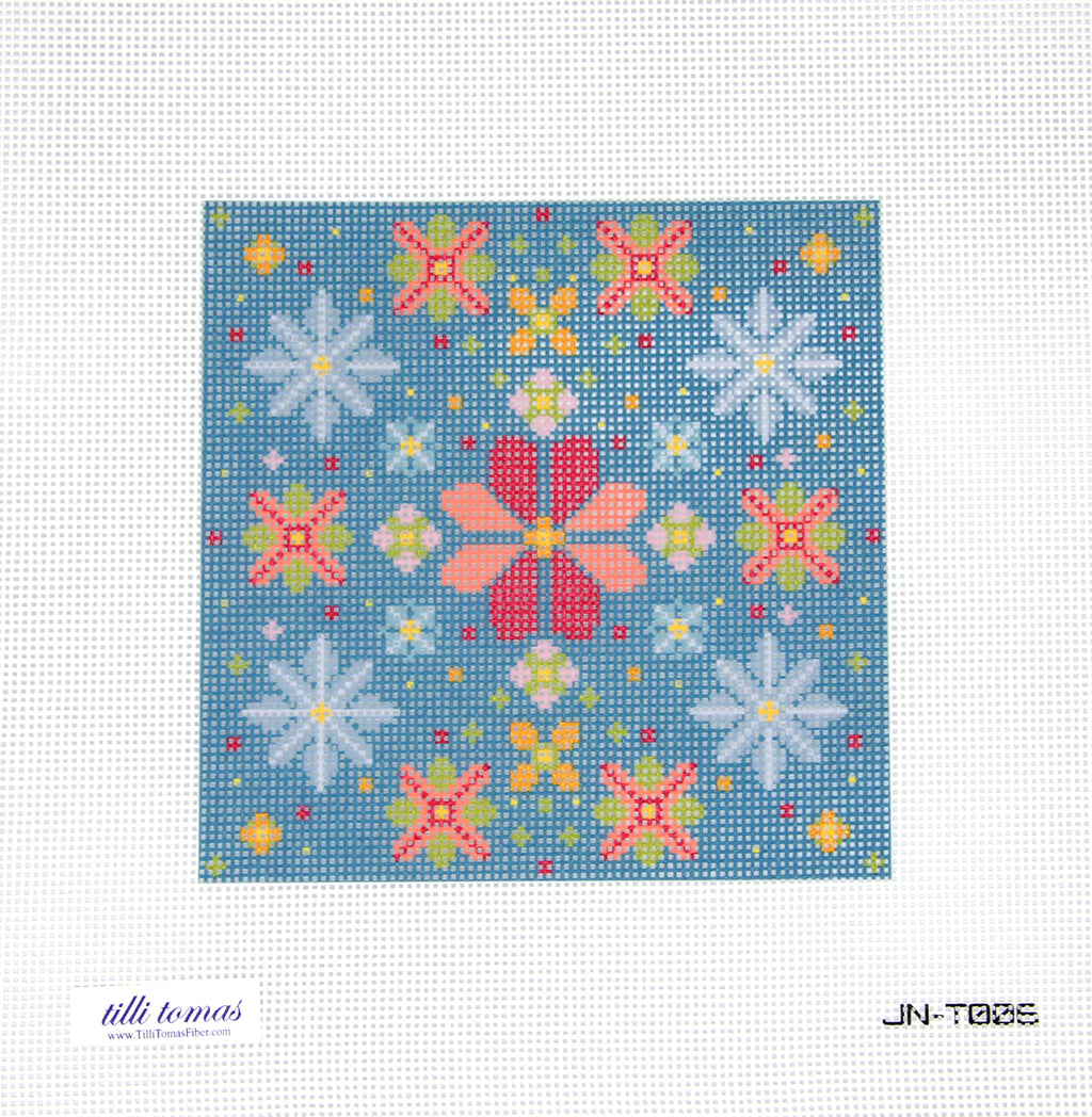 JN-T006 Winter Floral Mandala [multiple-products-collection]